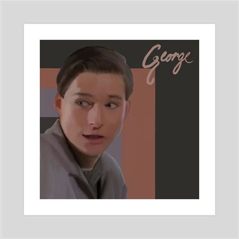 George Mcfly An Art Print By Liza Loo Inprnt George Mcfly An Art Print By Liza Loo Inprnt