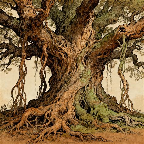 Tree Roots Drawings Ai Art Gallery