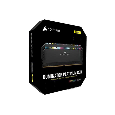 رم دو کاناله کورسیر Dominator Platinum Rgb Ddr5 Cl36 5600mhz 32gb موبوتب