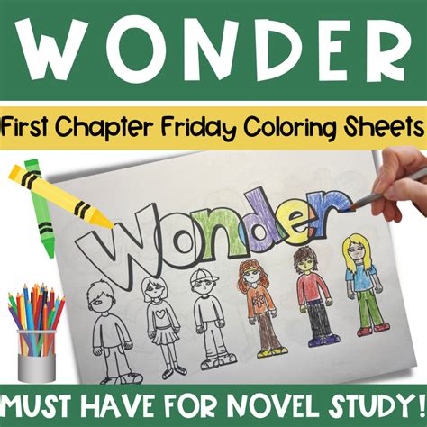 Wonder First Chapter Friday Coloring Sheets Blazer Tales