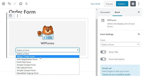 Create Simple Wordpress Order Forms With Wpforms Easily