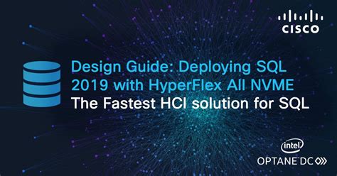 Cisco Data Center And Cloud On Linkedin Hci Sql Hyperflex Nvme Optane