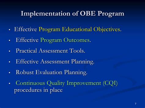 Ppt Important Information About Obe Outcome Based Education Powerpoint Presentation Id 5626459