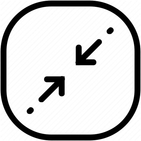 Edit Minimize Resize Icon Download On Iconfinder