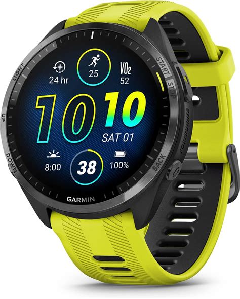 Amazon Com Garmin Forerunner Running Smartwatch Colorful Amoled Display Training Metrics