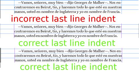 How To Adjust The Length Of The Last Line Of A Lef Adobe Product