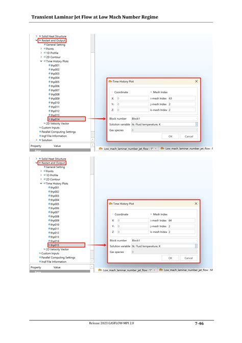 28 Transient Laminar Jet Flow At Low Mach Number Regime Gasflow Documentation