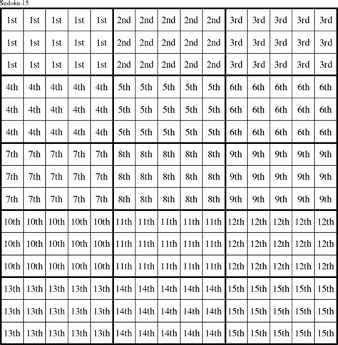 Detailed Instructions For Working A Type Sudoku 15 Group Puzzle Detailed Instructions For Working A Type Sudoku 15 Group Puzzle