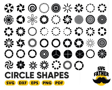 PRELOADERS Svg CIRCLE Svg Shapes Svg Circle Monogram Svg Circle Silhouette Circle Design