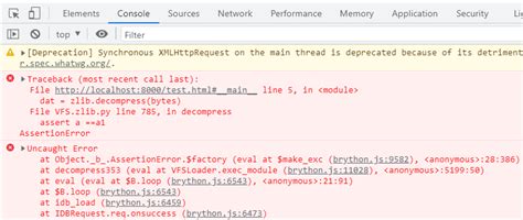 Zlib Decompress Bug I Guess Issue 1786 Brython Dev Brython GitHub