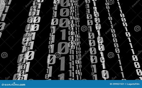 Cyber Attack Binary Code On Black Backdrop Exploring Concept Of Cyber