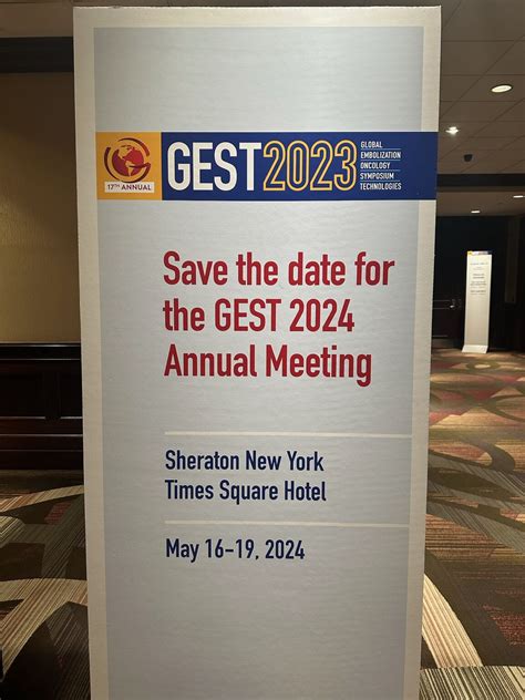 Global Embolization Symposium And Technologies Gest On Linkedin Gest2023 Gest2024