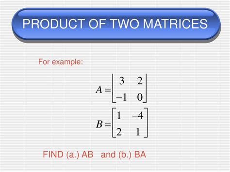 PPT MATRICES DETERMINANTS PowerPoint Presentation Free Download ID 3095853