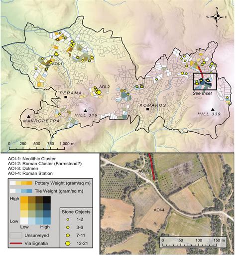 Bivariate Density Map Showing The Results Of The Pedestrian