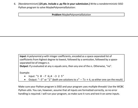 Solved Nondeterminism 25 Pts Include A Py File In Your