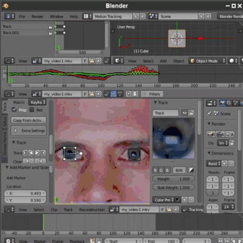 Edit Mode Video Editing Face Replace Blender Stack Exchange