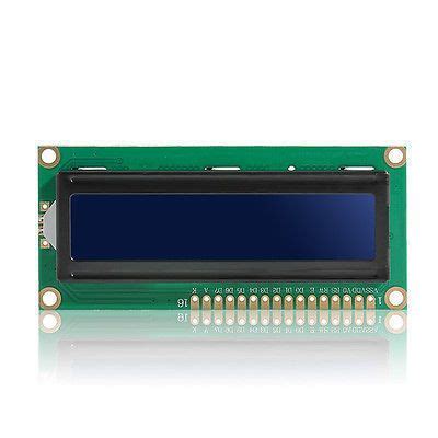 Omatom Power 16x2 LCD Display Module With IIC I2C Module For Commercial Size 82x35x18 Mm
