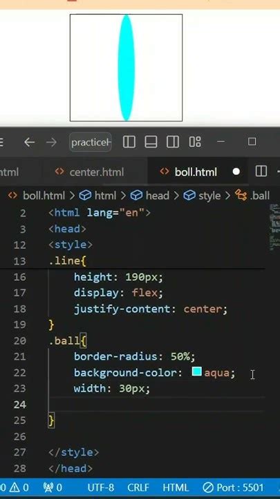 Bouncing Ball Animation With A Simple Htmlcss Html Codingcss Youtube