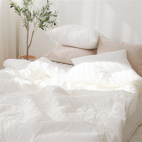 순수 유기농 오가닉 퓨어워싱 코튼100 알러지케어 간절기 여름 차렵이불세트 4colors 1687312620 그래이불