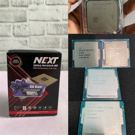 Cpu I5 4460 G4400 4560 200ge หลักร้อย เลือกชมก่อนได้ครับ Shopee Thailand