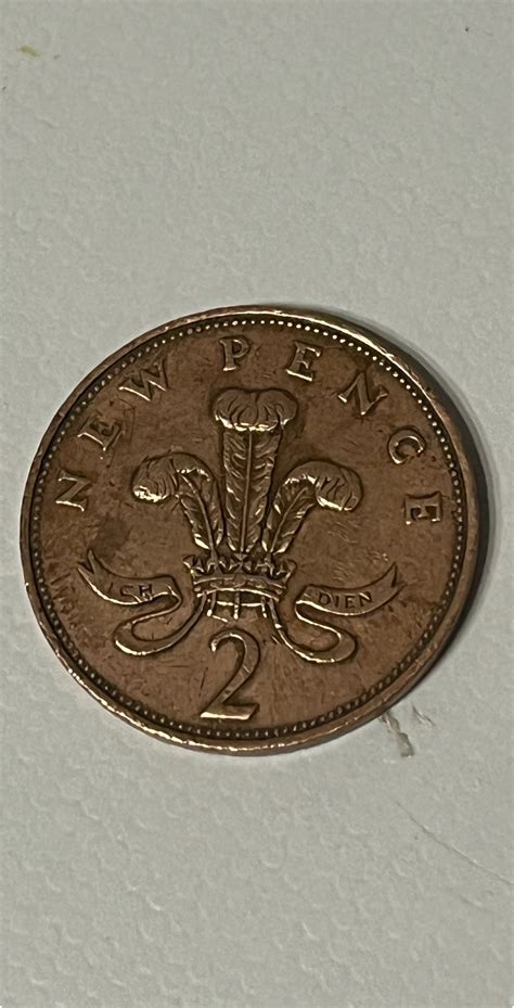 1971 2 Pence Coin Queen Elizabeth Etsy