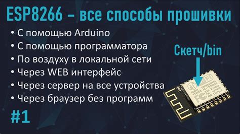 1 Esp8266 уроки Все способы прошивки Youtube