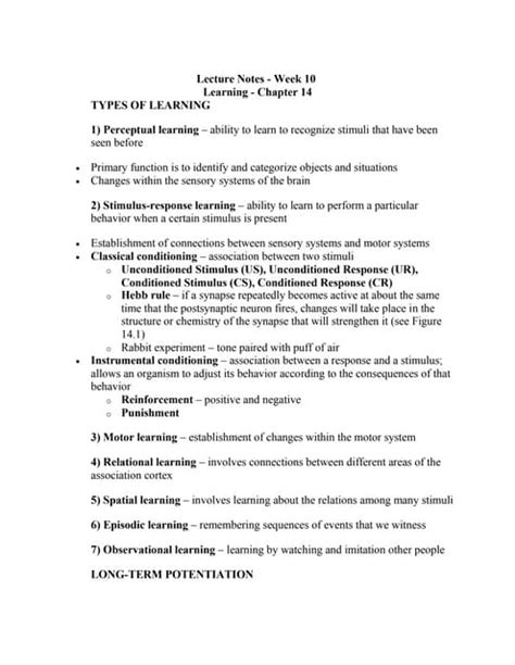Lecture Notes Pdf