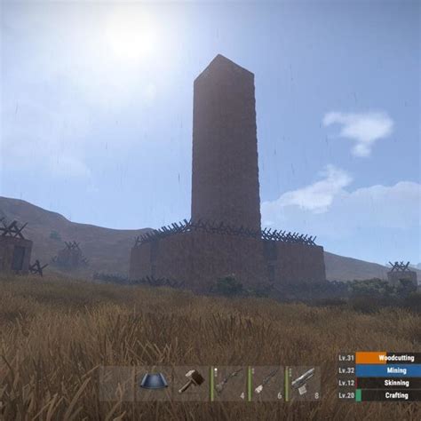 Screen Shot From Rust Showing The Graphical Interface And Base Building Download Scientific Screen Shot From Rust Showing The Graphical Interface And Base Building Download Scientific