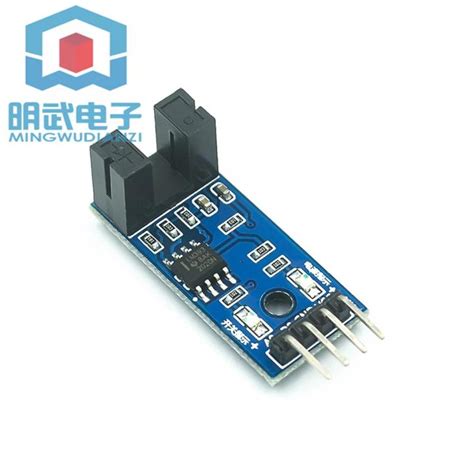 Speed Sensor Counter Motor Test Slot Type Optocoupler Module Compatible