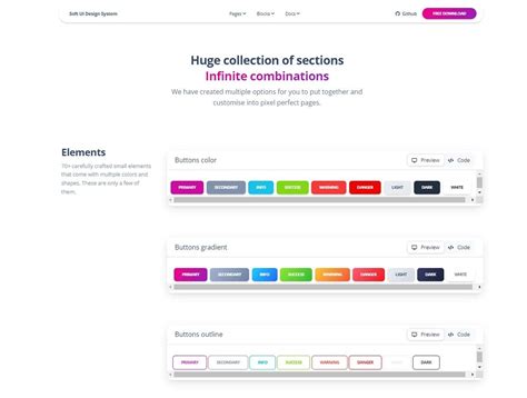 Soft UI Design System Updated