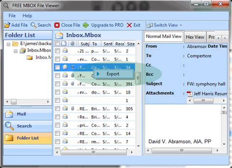 MBOX File Viewer Is Free Tool To Open Read View MBOX Files Emails