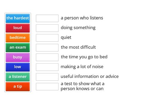 Go Getter Unit Matching Practice Match Up