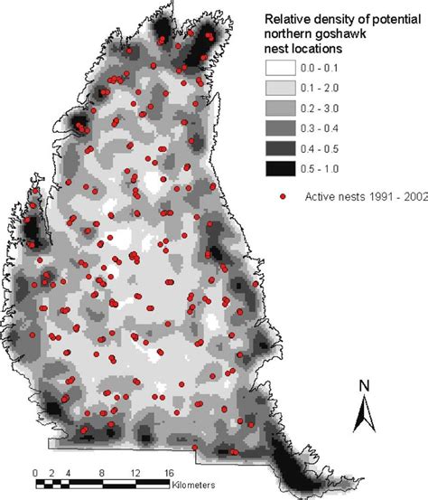 Standardized Nonparametric Kernel Estimate Of The Density Of Potential