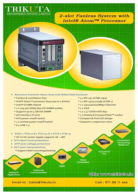 2 Slot System With Intel Atom Processor Pdf