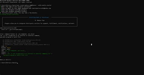 Cannot Install Medusa Framework · Issue 5056 · Medusajsmedusa · Github