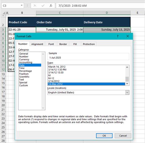 What Is Excel Short Date Format And How To Apply 3 Easy Ways
