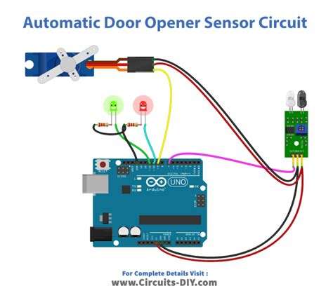 Automatic Door Opener With Sensor And Arduino