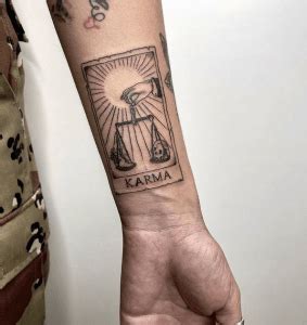 30 Karma Tattoo Design Ideas Youll Love The Beauty Pursuit