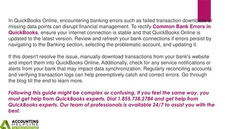 Ppt Facing Quickbooks Error Message 103 Best Fixes Here Powerpoint