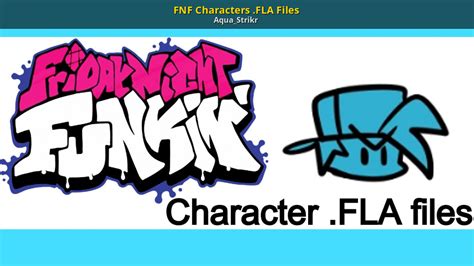 Fnf Characters Fla Files [friday Night Funkin] [modding Tools]