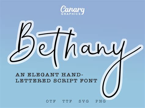 script font handwriting fonts font svg fonts for cricut etsy