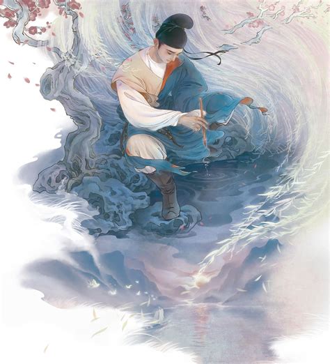 古诗文插图朱成碧 站酷zcool