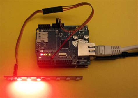Cheerlights With Arduino And The Fastled Library About Things A
