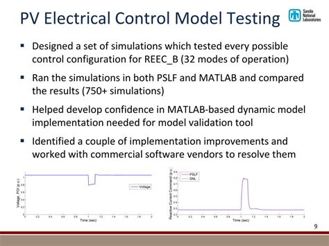 Ppt Model Validation For Large Scale Pv Plants Powerpoint