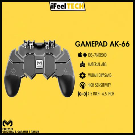 Jual GAMEPAD AK 66 BUAT GAME PUBG COD ML Dan Sebagainya High Series Jakarta Barat