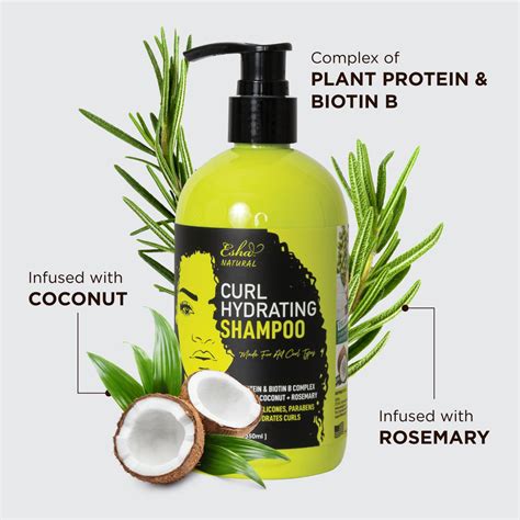 Esha Natural Curl Hydrating Shampoo Esha Girl