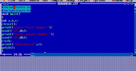 C Program For Adding Two Numbers
