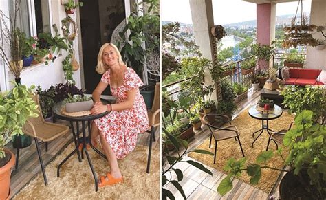 ორი შვილის დედის მიერ გაშენებული მწვანე ეზო მე 10 სართულის აივანზე ეს აივანი ჩემი სულიერი