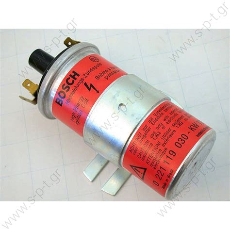 0 221 119 030 ΠΟΛΛΑΠΛΑΣΙΑΣΤΗΣ 0221119030 Bosch 0 221 119 030 Coil