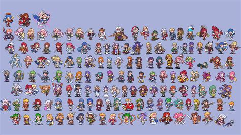 All Fe Sprites Ive Made As Of Now Rfireemblem